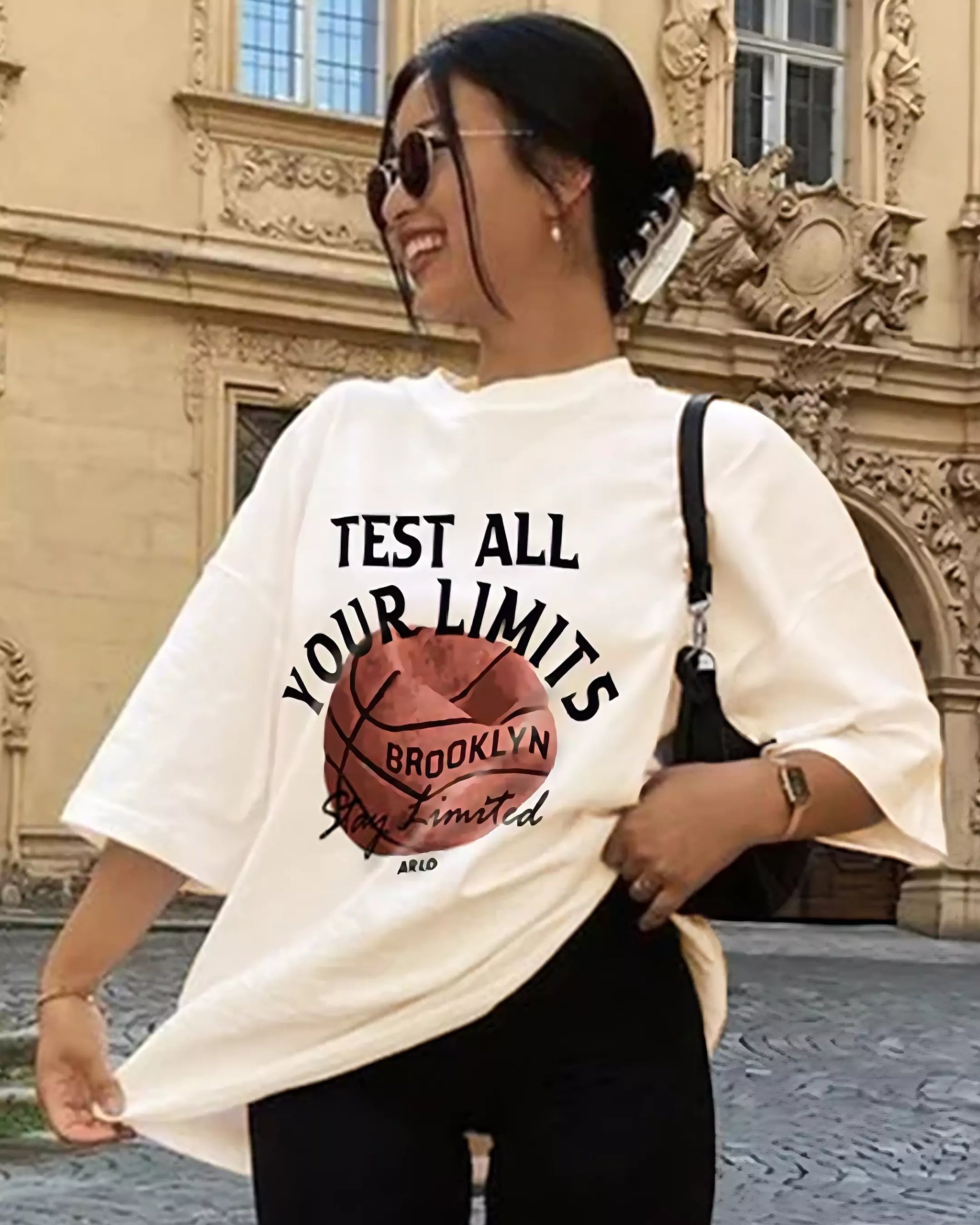 Shop Test All Your Limits Oversized T-Shirt Online | Arlo